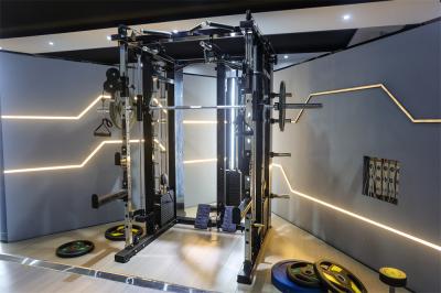 Cina Gym Center Logo personalizzato Disponibiled Smith Machine Fitness Cable Crossover Bench in vendita