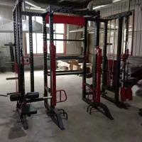 China Versatile Multi Functional Smith Machine with 460kg Weight Capacity and TIG Welding for sale