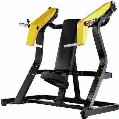 Cina Piastra carica seduta inclinata Chest Press Machine Fitness attrezzature con logo personalizzato in vendita