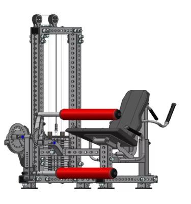 Cina Home Gym Macchine multifunzionali di selezione del carico a spillo per la stampa delle gambe ed estensione delle gambe in vendita