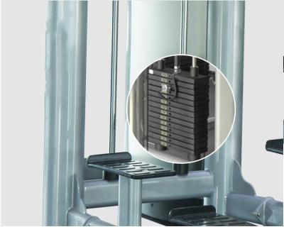 Cina Costruzione del corpo allenamento universale Pin Selezione di carico Macchine Assistito Chin Dip Machine in vendita