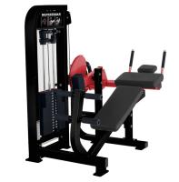 China Bodybuilding Abs Machining Abdominal Exercise Machine with Weight Stack Pin Loaded for sale