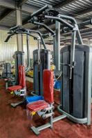 China Optional Selectable Frame Color Medium Loader Commercial Seated Rear Delt Pec Fly Machine for sale