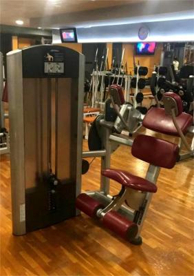 Cina Strength Training Pin caricato seduto abdominale Crunch Machine con resistenza regolabile in vendita