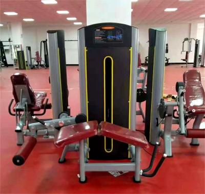 Cina Attrezzature da palestra in acciaio Pin caricato regolabile Leg Sitting Estensione e Leg Prone Curl doppia funzione in vendita