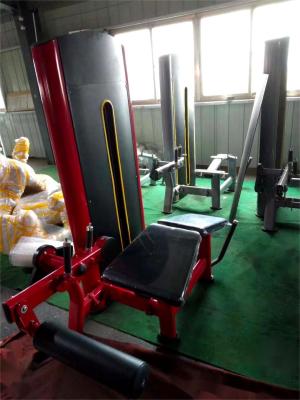 Cina Attrezzature da palestra in acciaio Pin caricato regolabile Leg Sitting Estensione e Leg Prone Curl doppia funzione in vendita