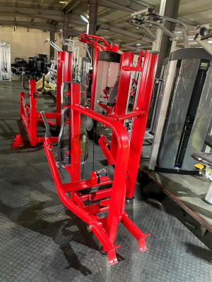 Cina Attrezzature da palestra in acciaio Pin caricato regolabile Leg Sitting Estensione e Leg Prone Curl doppia funzione in vendita