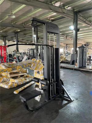 China Dropset Pins Dual Function Borst Achteruitdrukkers Low Row Lat Pulldown Machine voor 3 jaar Te koop
