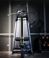 China Shoulders Back Strength Training High Pulley Pulldown Home Exercise Pin Load Selection for sale
