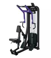 China 235kg Weight Stack Seated Row Machine Two Layer Electrostatic Powder Coating Gym Equipment for sale