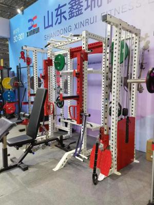 China Sportmachines Fitness Power Rack voor op maat gemaakte kleuren gymapparatuur Commercieel Te koop