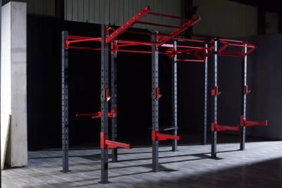 China Sportmachines Fitness Power Rack voor op maat gemaakte kleuren gymapparatuur Commercieel Te koop