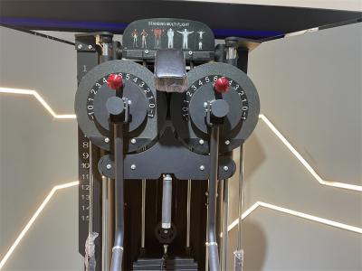 China Gym en fitnesscentrum Multifunctionele staande zijdelingse ophefmachine 1400*760*1960mm Te koop