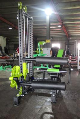China Functionele fitness zittende beenverlenging en knipoogkrulmachine met middelgrote laadmachine Te koop