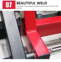 China Customized Gym Equipment Seated Chest Press Strength Training Function Steel Material for sale