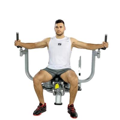 China Logotipo personalizado Universal Triângulo Real Peitoral Máquina de Voar para FL Fitness Equipamento à venda