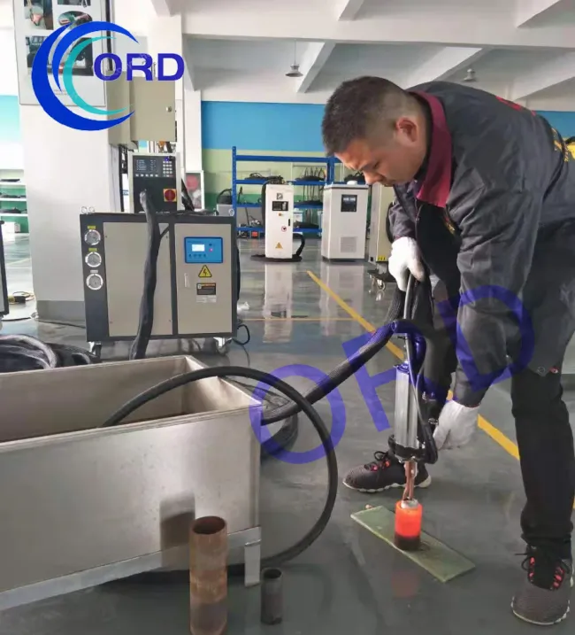IGBT+DSP Digital Display Mobile Type Metal Sheet Induction Heaters