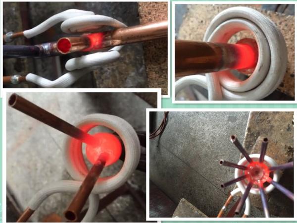 IGBT High Frequency Induction Heater 480V 15kw Induction Forge Melting Annealing