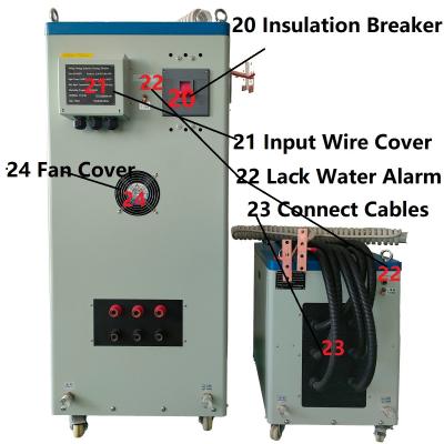 China SF-160KW Super Audio Induction Heating Equipment For All Metal  Induction Heating Machine for sale