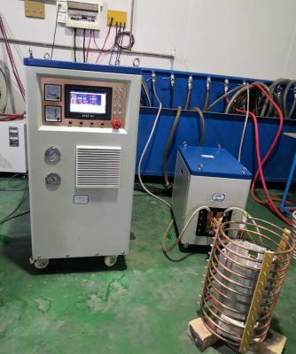 Cina macchina termica di induzione raffreddata ad acqua di 120KW Digital per la forgiatura del riscaldamento del rotore dell'allume in vendita