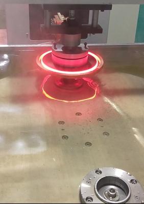 China Tandwiel Inductieverhardingsmachine Inductietempeermachine 2 Werkstation Te koop