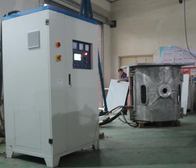 Cina Forno di fusione a induzione digitale 1T Forno a induzione 1650C per la fusione dell'acciaio in vendita