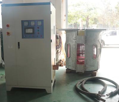 Cina Forno di fusione a induzione digitale 1T Forno a induzione 1650C per la fusione dell'acciaio in vendita