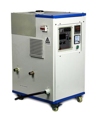Cina Forno di fusione ad induzione 25KW Forno ad induzione ad alta frequenza per oro platino in vendita