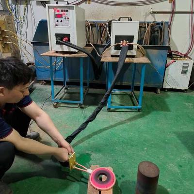 Cina macchina ad alta frequenza di indurimento di induzione 440V, macchina termica di induzione HF-80KW in vendita