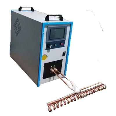 China Digital Display High Frequency Induction Heater with 30-100kHz Frequency and 100% Duty Cycle for In-line Steel Wire Annealing for sale