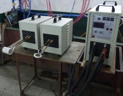 China HF-25KW High Frequency Induction Heating Machine with 100% Duty Cycle 30-80kHz Frequency and CE Certification for sale