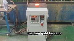 INDUCTION MELTING GOLD FURNACE SYSTEM