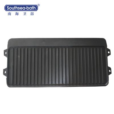 China Hot Sale Cheap Price  Energy Saving Outdoor Black Pre-seasoned Cast Iron grill pan for sale