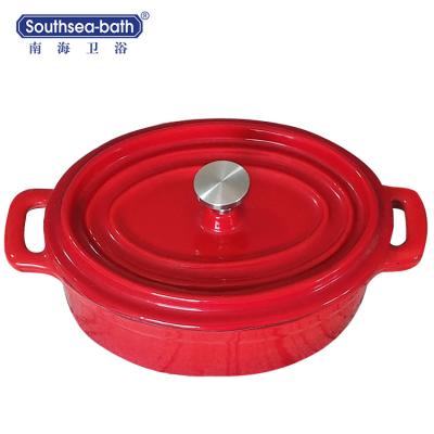 China Energy Saving Popular High Quality Enamel Cast Iron mini cake Cookware for sale