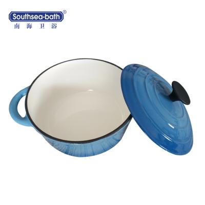 China Favored By Contemporary Women New Style Colorful Popular Enameled Cast Iron Dutch Ovens for sale
