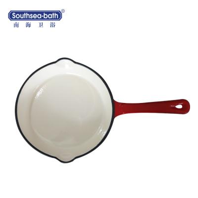China 2018 Wholesale Colorful Enamel Cast Iron Skillet for Pancakes for sale