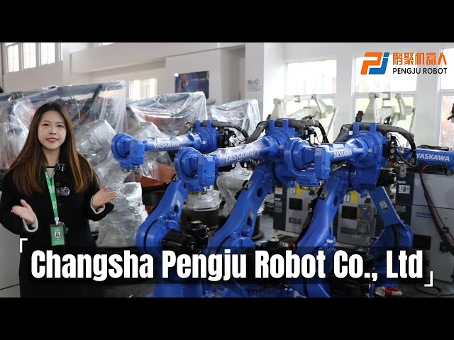 Changsha Pengju Robot Co., Ltd. - Vamos mostrar o nosso robô.