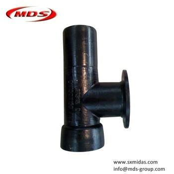 China ISO2531 EN545,EN598,BS4772 Ductile Cast Iron Socket-Spigot Tee with Flange Branch for sale