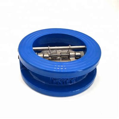 China MINI ductile cast iron aom wafer check valve PN10 DN65mm for sale