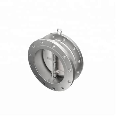China DN100 api WCB class150 cast steel flanged end wafer check valve price for sale
