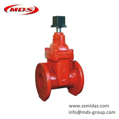 China China ductile iron AWWA C509 NRS Non Rising Stem Resilient Seated Gate Valve for sale