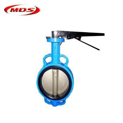 China GG25 hand operated disc type dn150 butterfly valve for sale