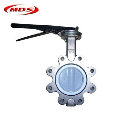 China API 609 lug type butterfly valve dn100 pn16 for sale