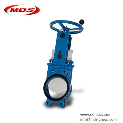 China Ductile cast iron slurry knife gate valve pn 40 for sale