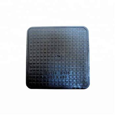 China EN124 ductile iron sanitary sewer manhole cover heavy duty for sale