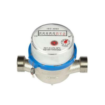 China ISO 4064 Rotary Vane Wheel Single Jet Dry Type Water Meter for South American Market for sale