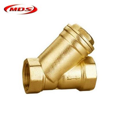 China Brass forged y strainer flange filter valve for sale