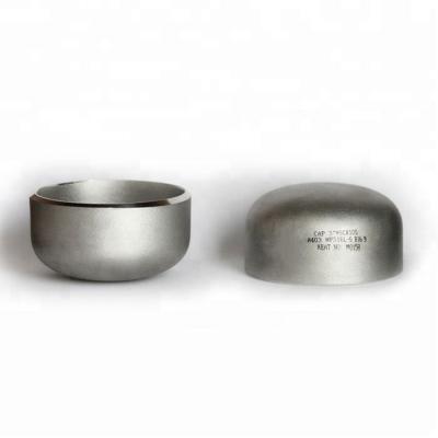 China 2 inch SCH10 ASTM A312 TP316l stainless steel pipe fitting cap for sale
