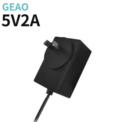 Cina adattatore dell'alimentazione elettrica del supporto della parete di 5W 5V 2A per la fibra ccc del massaggiatore del piede in vendita