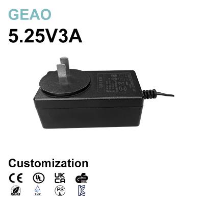 China 5.25V 3A Wall Mounted Power Adapters For Original Sewing Machine Micro Projector onitoring en venta